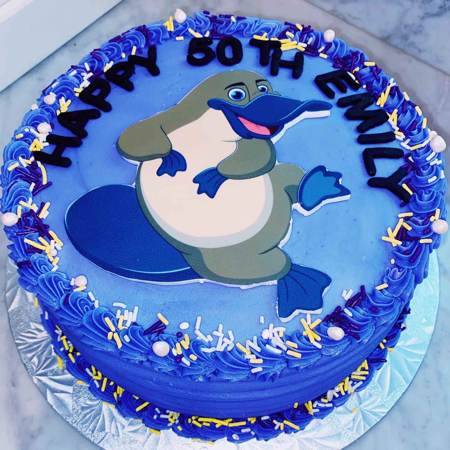 [New Designs] 14 Trending Platypus Cake Designs Images in 2024