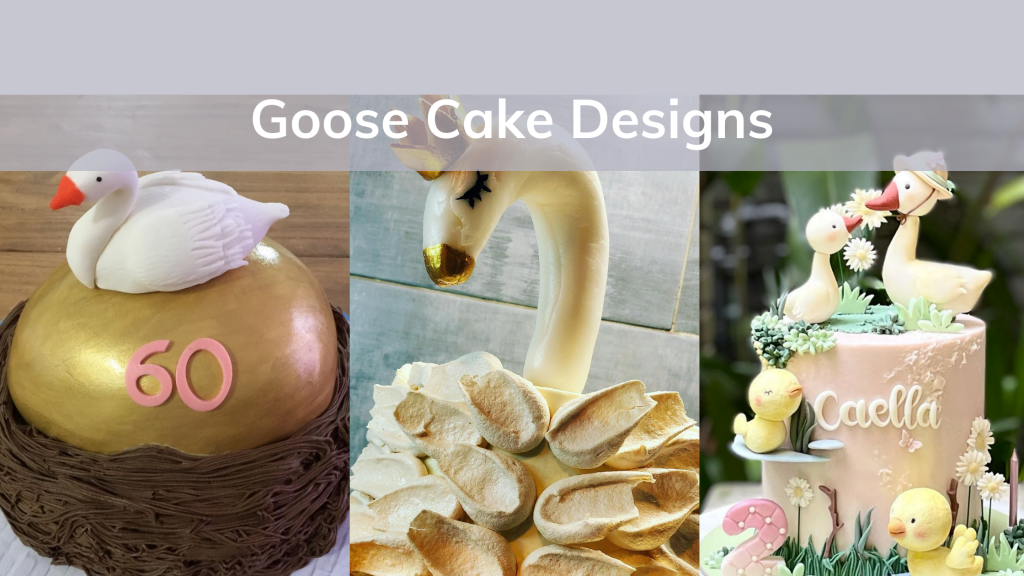 [Updated] 14 Goose Cake Designs, Images, Decorations in 2024