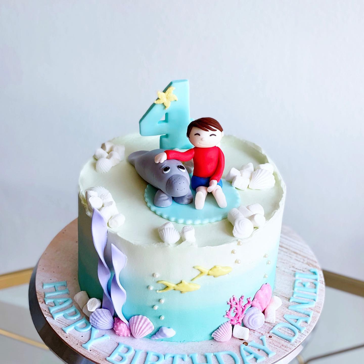 [Updated] 14 Manatee Cake Designs, Images, Toppers in 2024