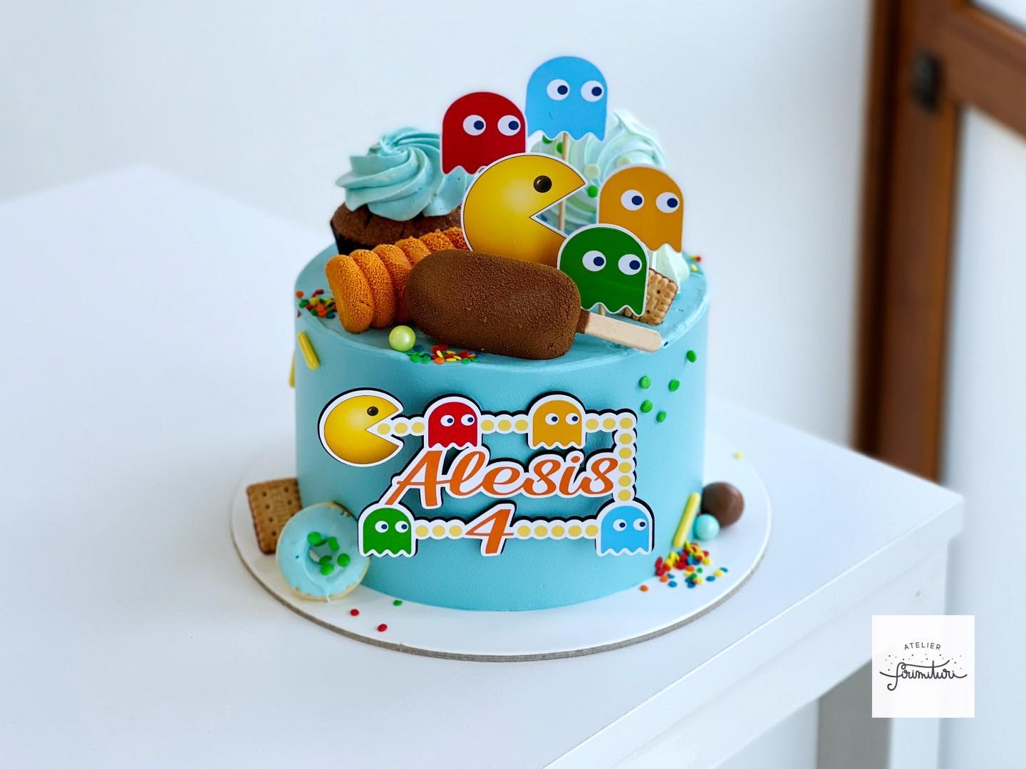 [New Designs] 17 Pacman Cake Designs Images Decorations in 2024