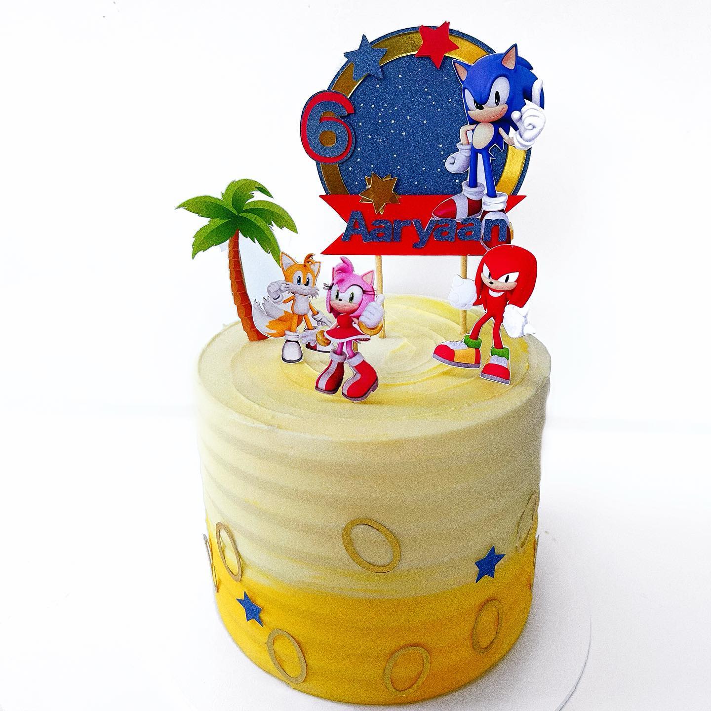 [New] 18 Sonic Cake Design Pictures & Decoration Ideas in 2024