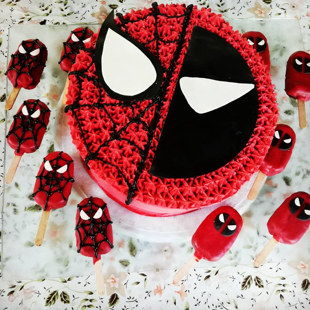 20 Deadpool Cake Designs for Birthday Celebrations 2024