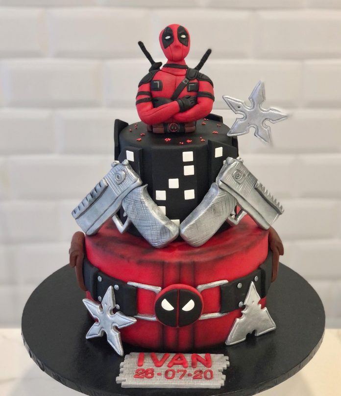 20 Deadpool Cake Designs for Birthday Celebrations 2024