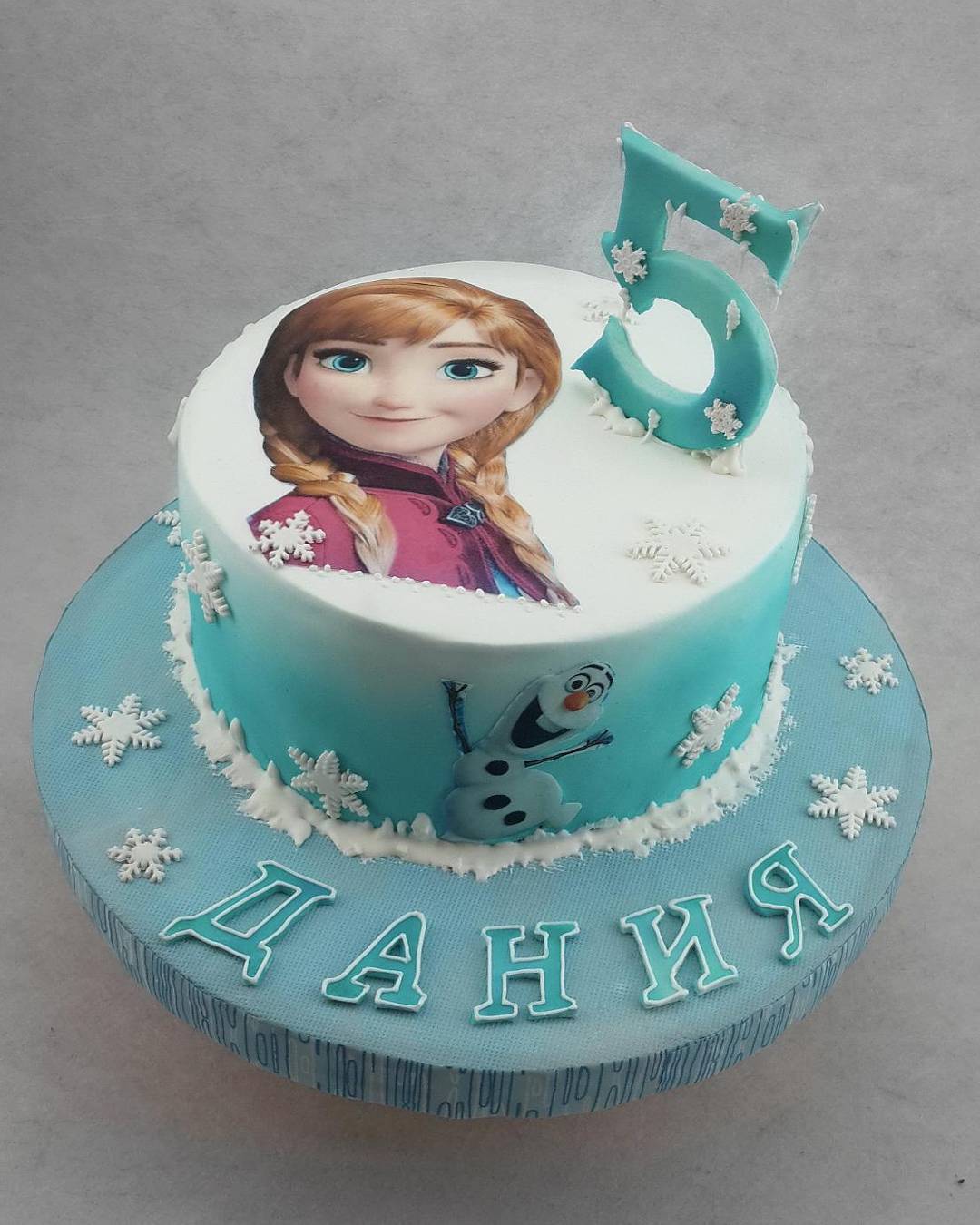 [New Designs] 17 Frozen Disney Anna Cake Designs for Birthday in 2024