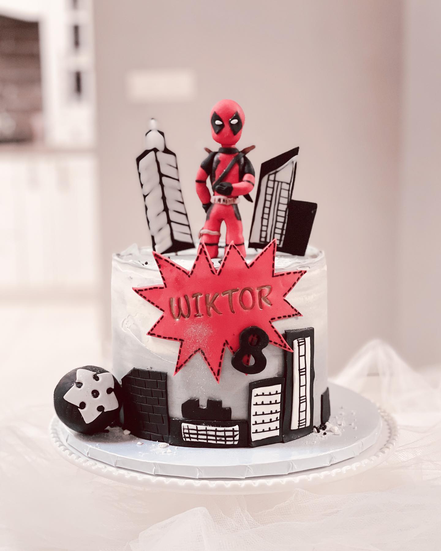 20 Deadpool Cake Designs for Birthday Celebrations 2024