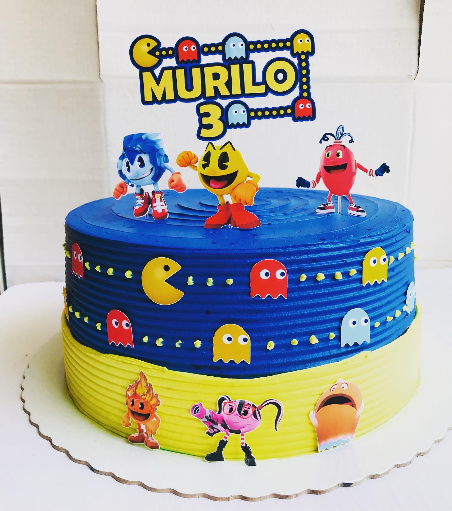 [New Designs] 17 Pacman Cake Designs Images Decorations in 2024