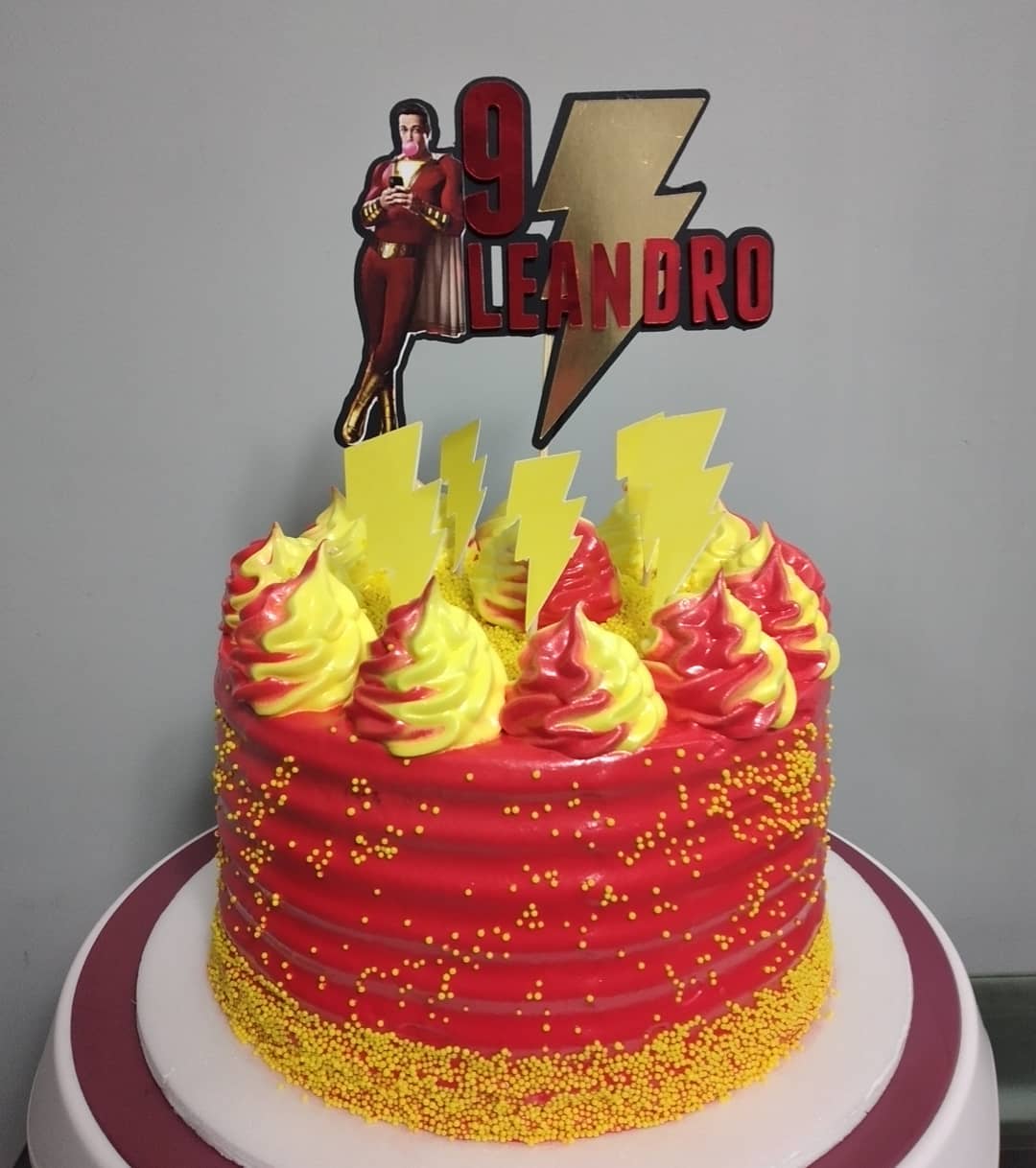 [New] 20 Shazam Cake Designs for Birthdays and Events in 2024