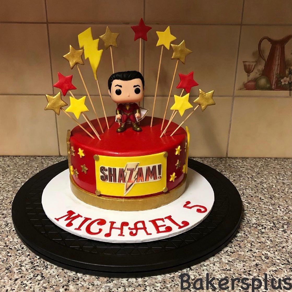[New] 20 Shazam Cake Designs for Birthdays and Events in 2024