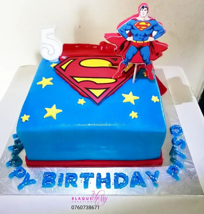 [New Designs] 15 Superman Cake Designs and Decoration Ideas in 2024