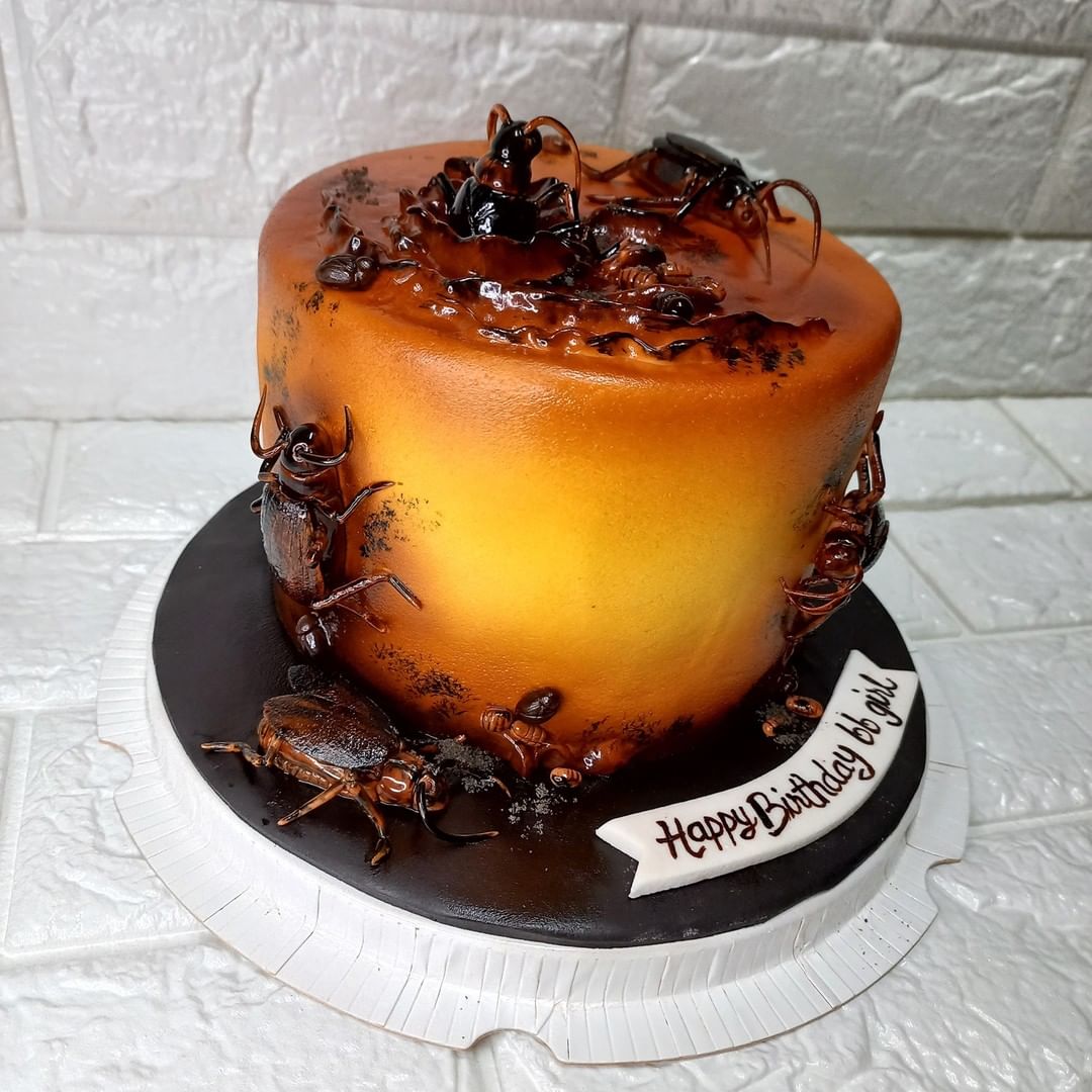 [Updated] 14 Cockroach Cake Design Ideas Decorations Toppers in 2024