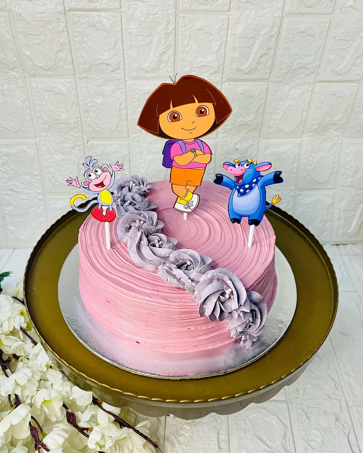 [Updated] 15 Dora Cake Designs Ideas Photos in 2024