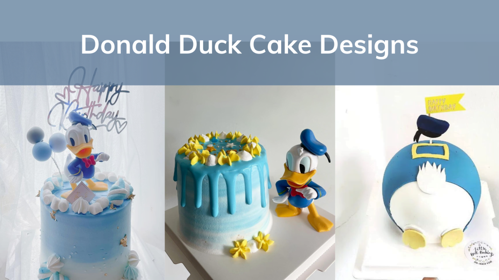 [Latest] 14 Donald Duck Cake Designs Images in 2024