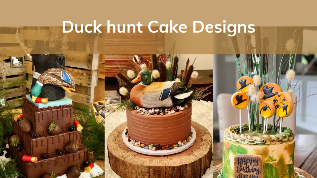 13 Duck Hunt Cake Designs Toppers in 2024