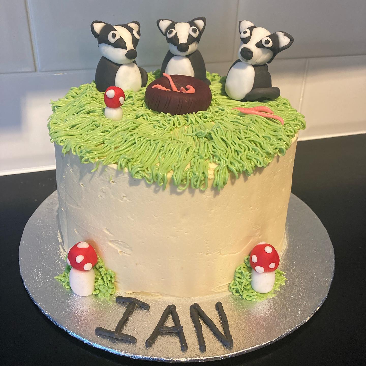 [New] 18 Badger Shaped Cake Designs Toppers in 2024