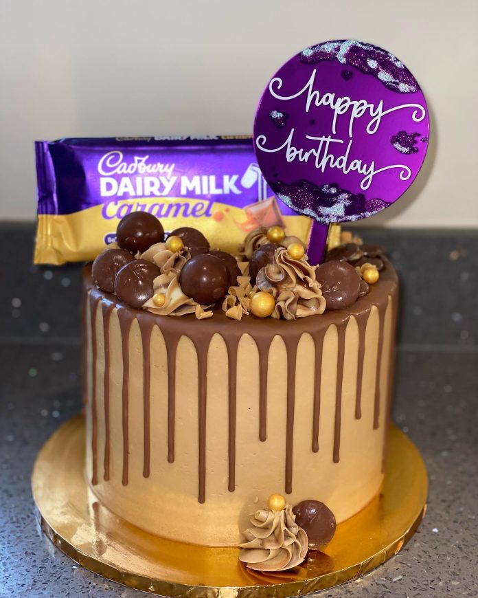 14 Caramel Cake Designs Images Toppers in 2024