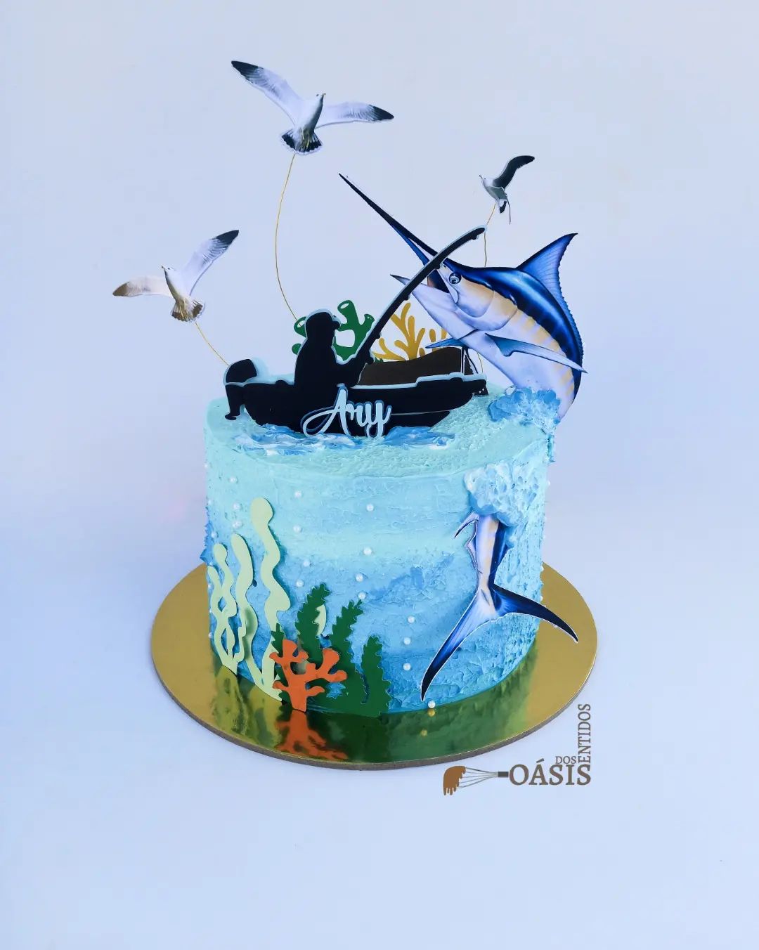 [Latest] 15 Fishing Cake Designs for Birthdays in 2024