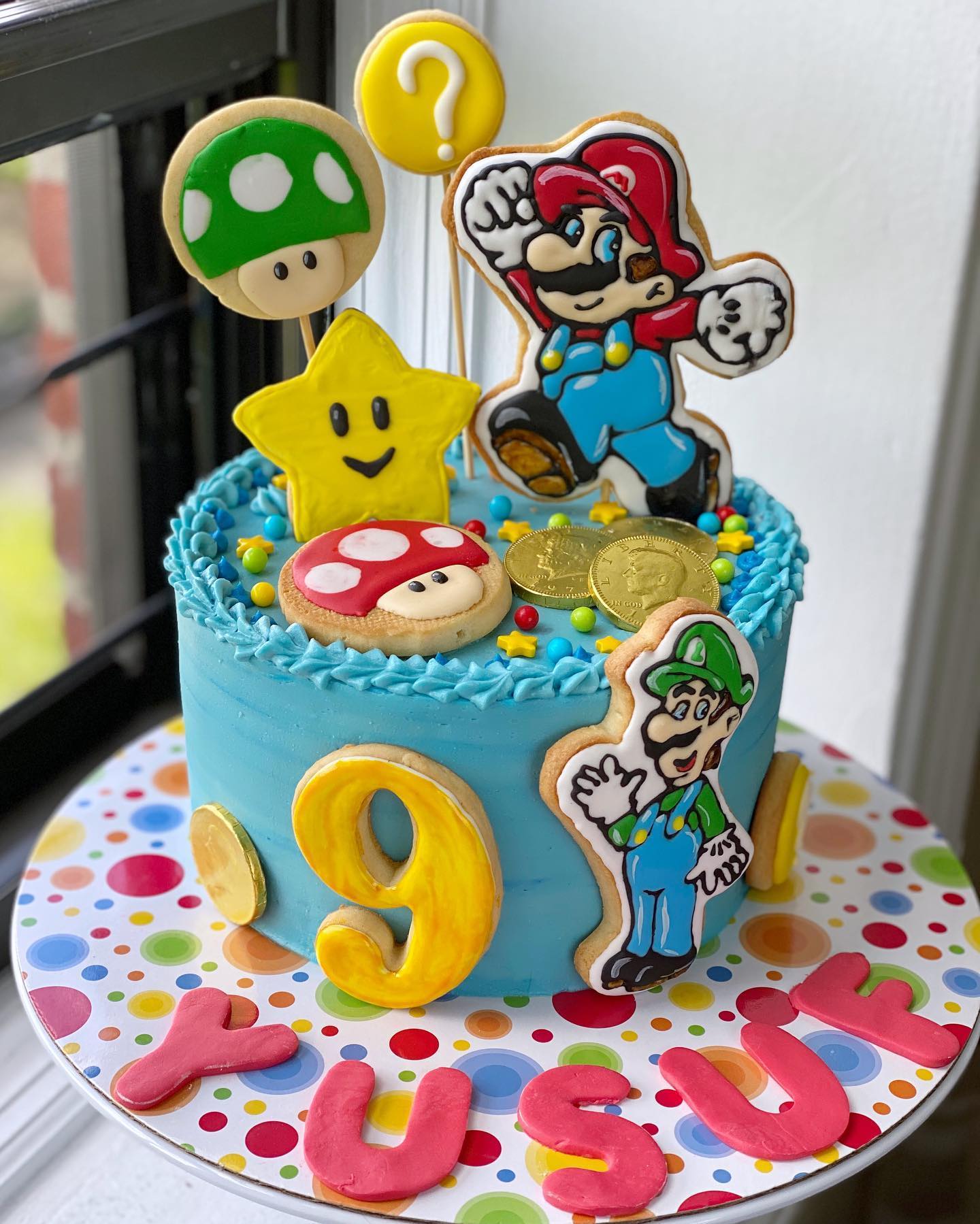 [New Designs] 14 Mario Cake Designs images for Kids in 2024