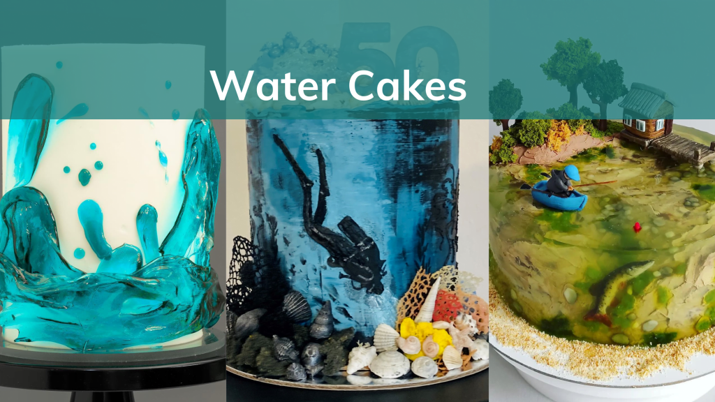[New Designs] 10 Water Cake Designs Themes in 2024