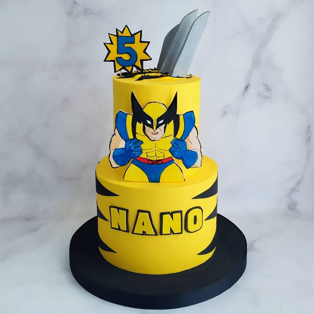 12 Wolverine Cake Ideas Images Designs in 2024