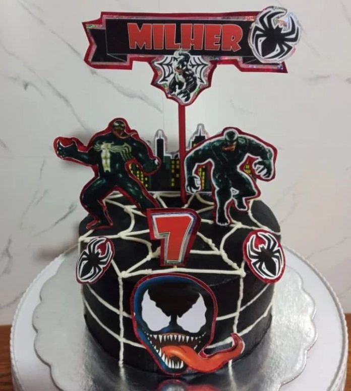 14 Venom Cake Designs Toppers in 2024
