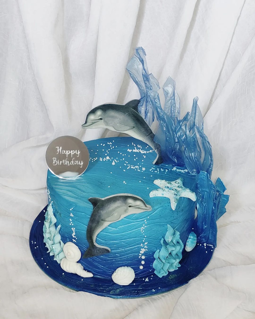 [Latest] 15 Dolphin Cake Designs Ideas Decorations in 2024