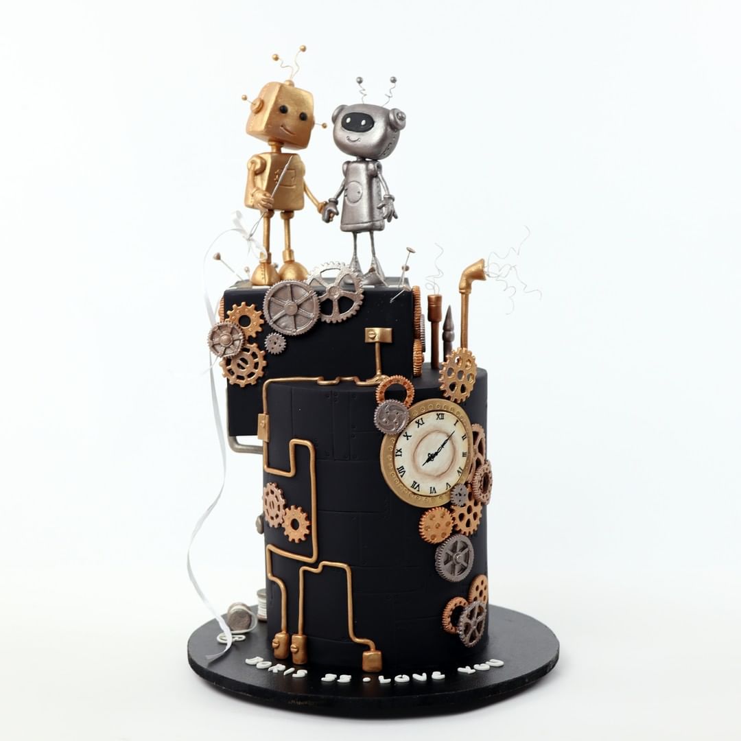 [Latest] 15 Robot Cake Designs Ideas Decorations in 2024