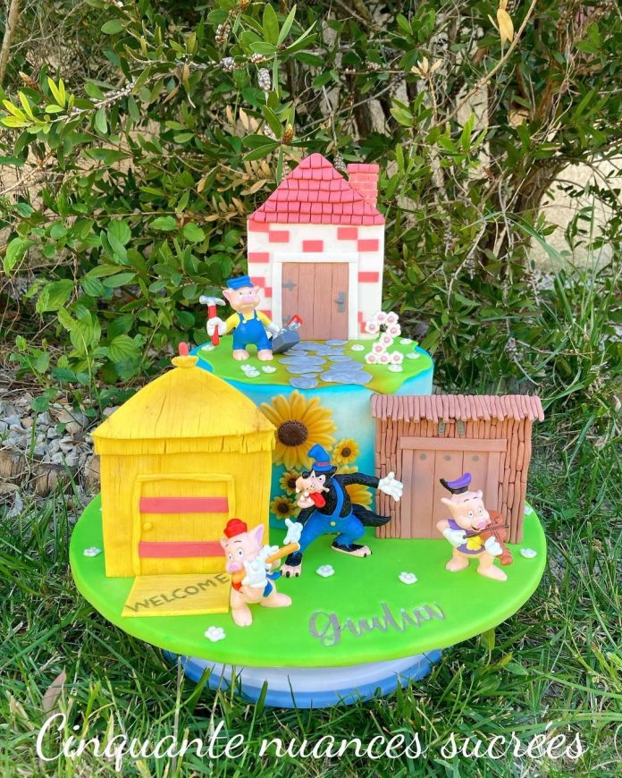 [New] 16 Three Little Pigs Cake Designs in 2024