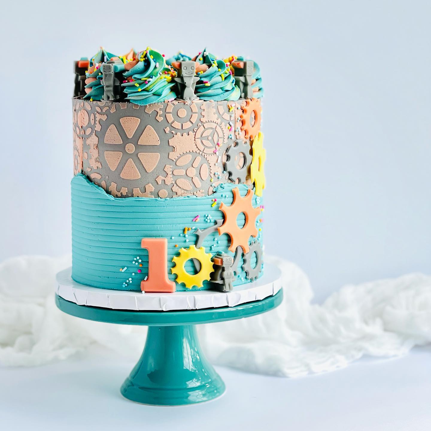 [Latest] 15 Robot Cake Designs Ideas Decorations in 2024