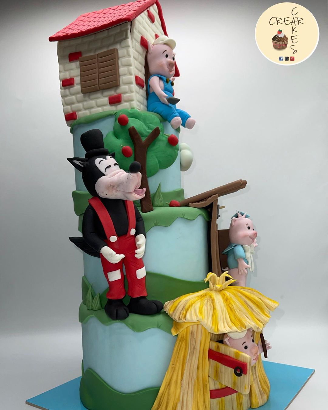 [New] 16 Three Little Pigs Cake Designs in 2024