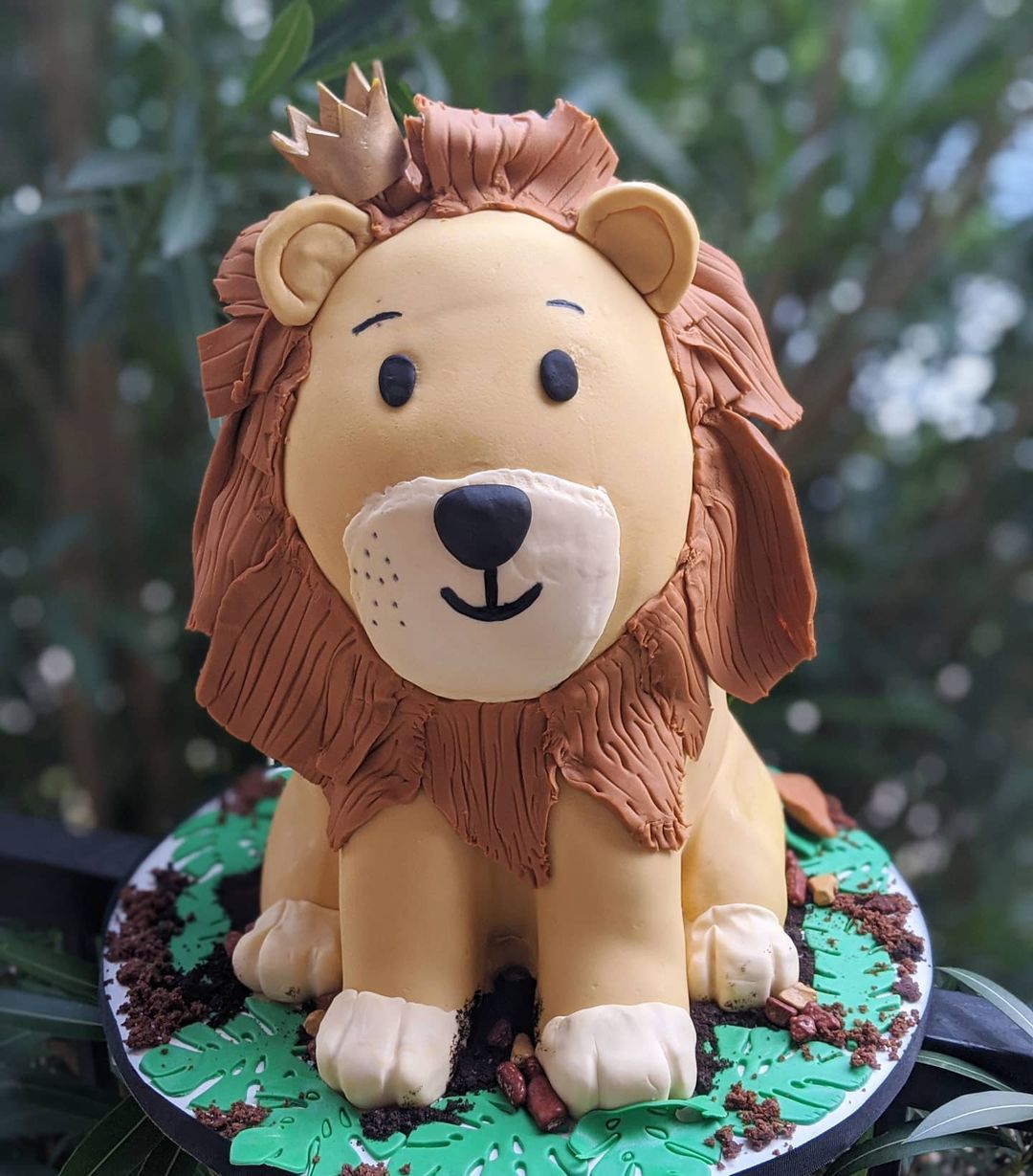 [New Designs] 15 Lion Cub Cake Designs Toppers in 2024