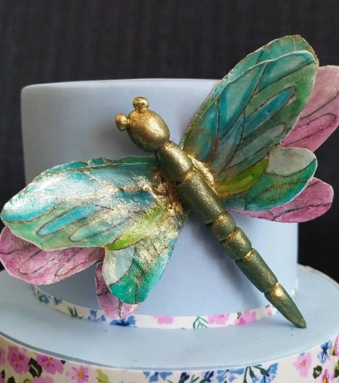 [New] 10 Dragonfly Cake Designs Decorations Ideas in 2024