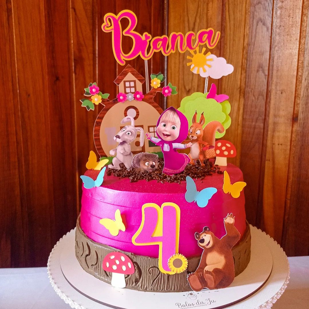 [Updated] 14 Masha Cake Designs Ideas Decorations in 2024