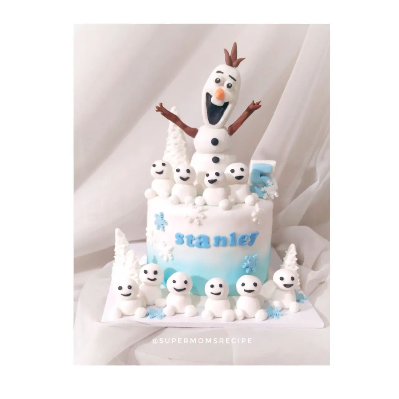 [New Designs] 15 Olaf Cake Designs for your Kid in 2024
