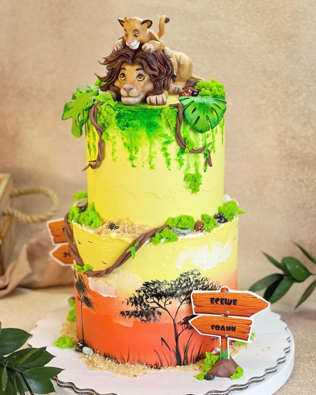 [Latest] Lion King Cake Designs Ideas Decorations in 2024