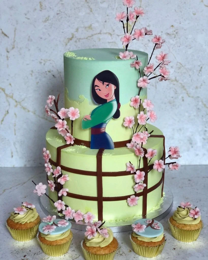 12 Mulan Cake Designs Ideas Decorations in 2024