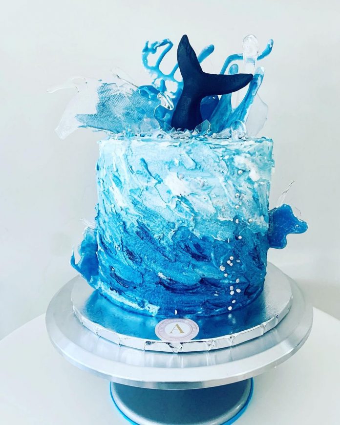 [New Designs] 15 Blue Whale Cake Designs Ideas Decorations in 2023