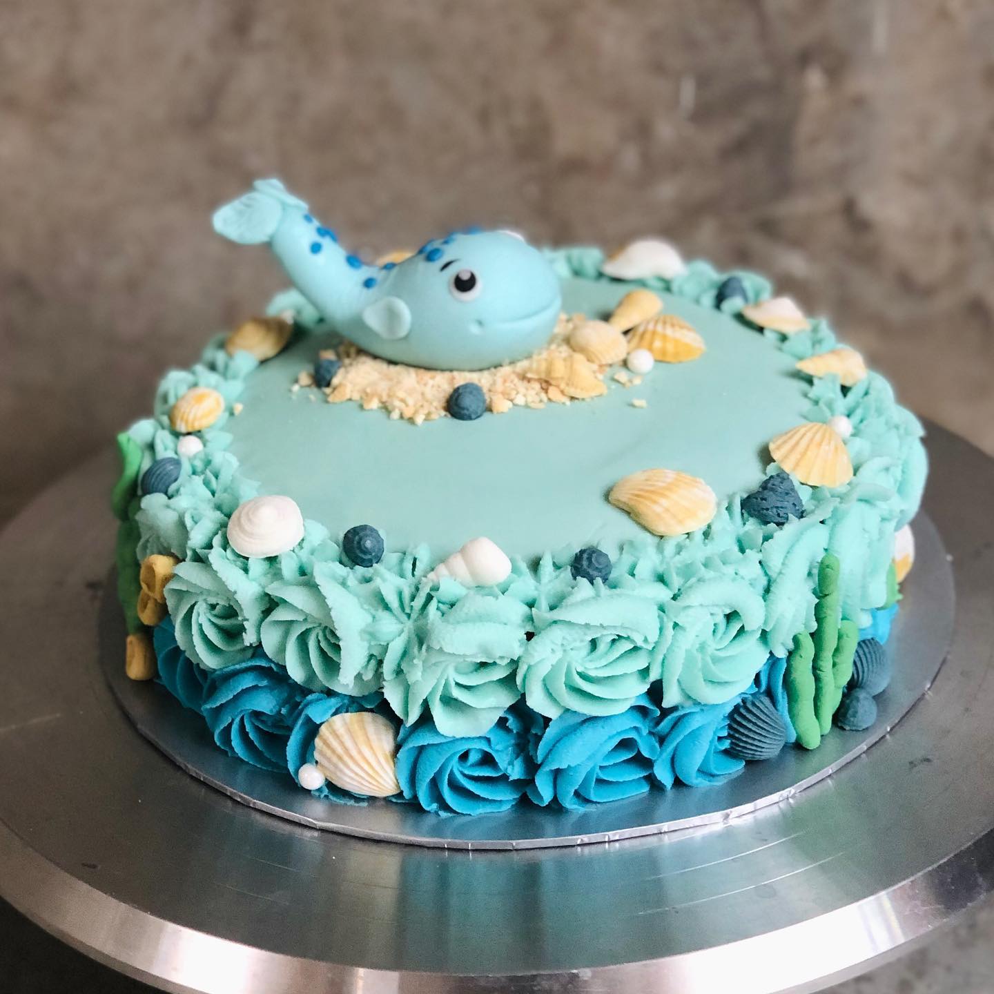 [New Designs] 15 Blue Whale Cake Designs Ideas Decorations in 2024