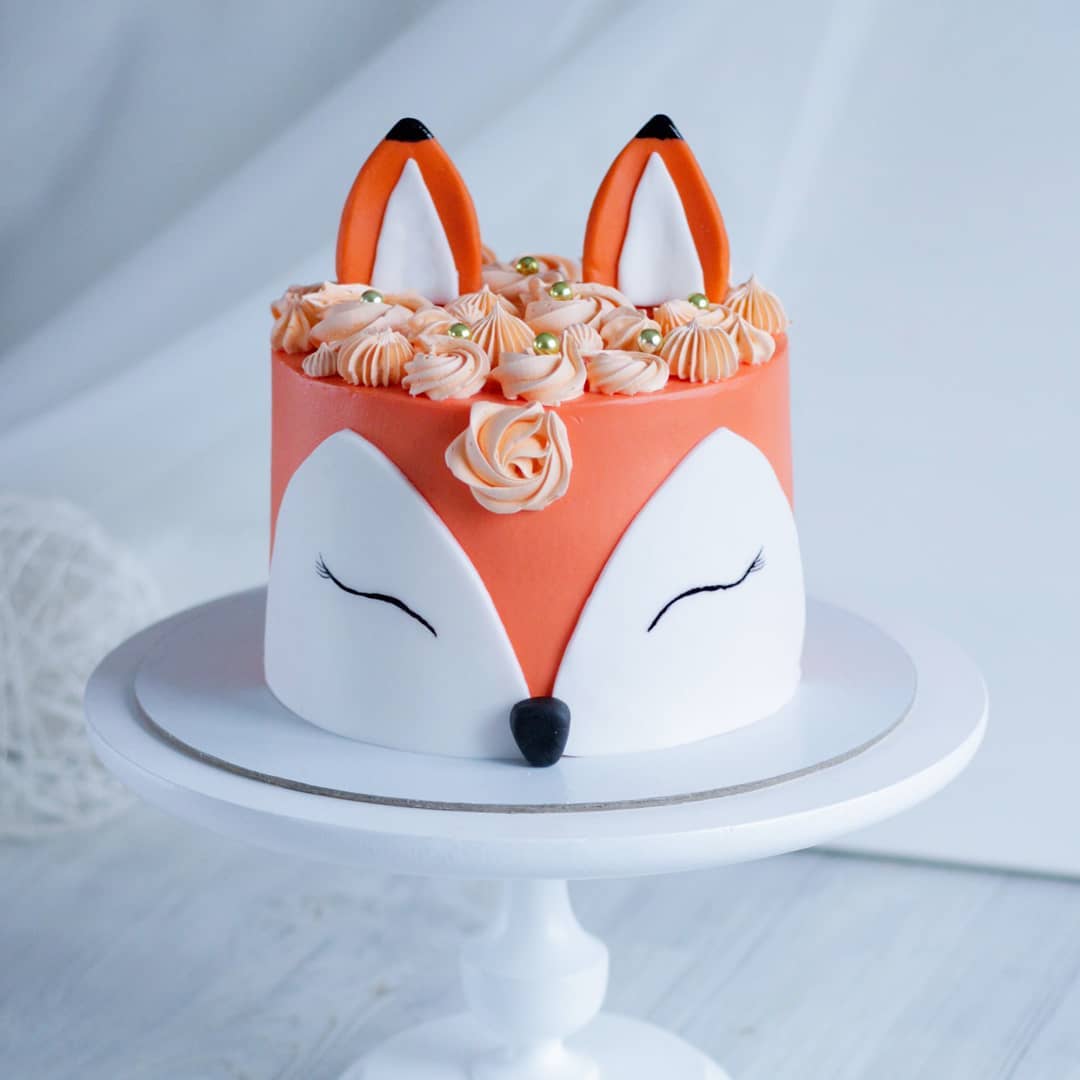[Updated] 18 Fox Cake Designs Ideas Decorations in 2024