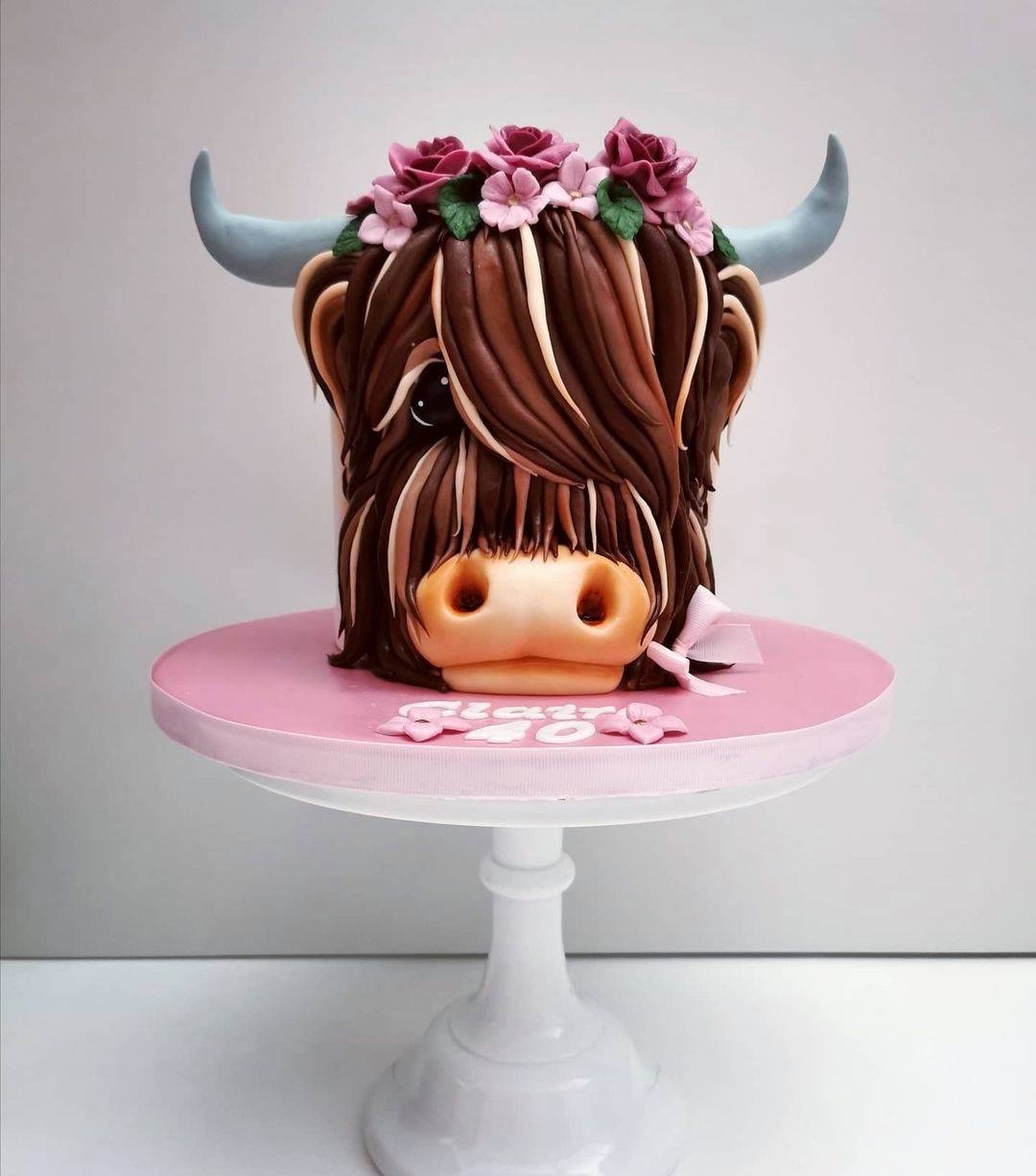Cow Cake Design Ideas Decorations in 2024