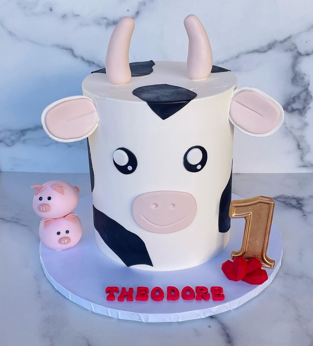 Cow Cake Design Ideas Decorations in 2024