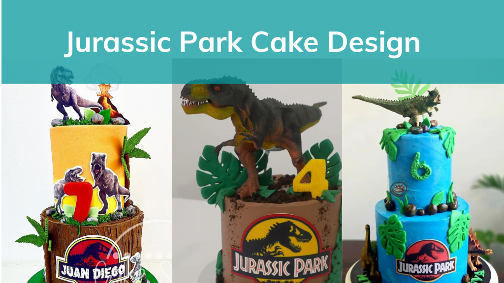 Jurassic Park Cake Designs Decorations in 2024