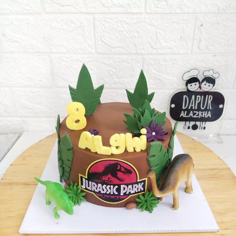 Jurassic Park Cake Designs Decorations in 2024