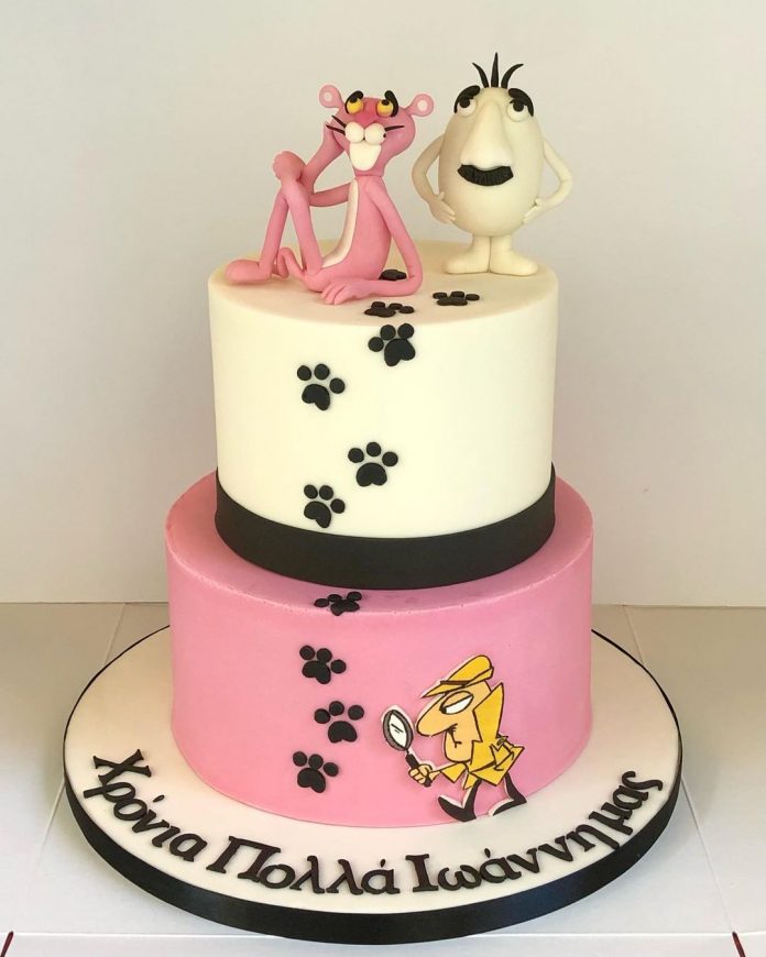 Pink Panther Cake Design Ideas Decorations in 2024