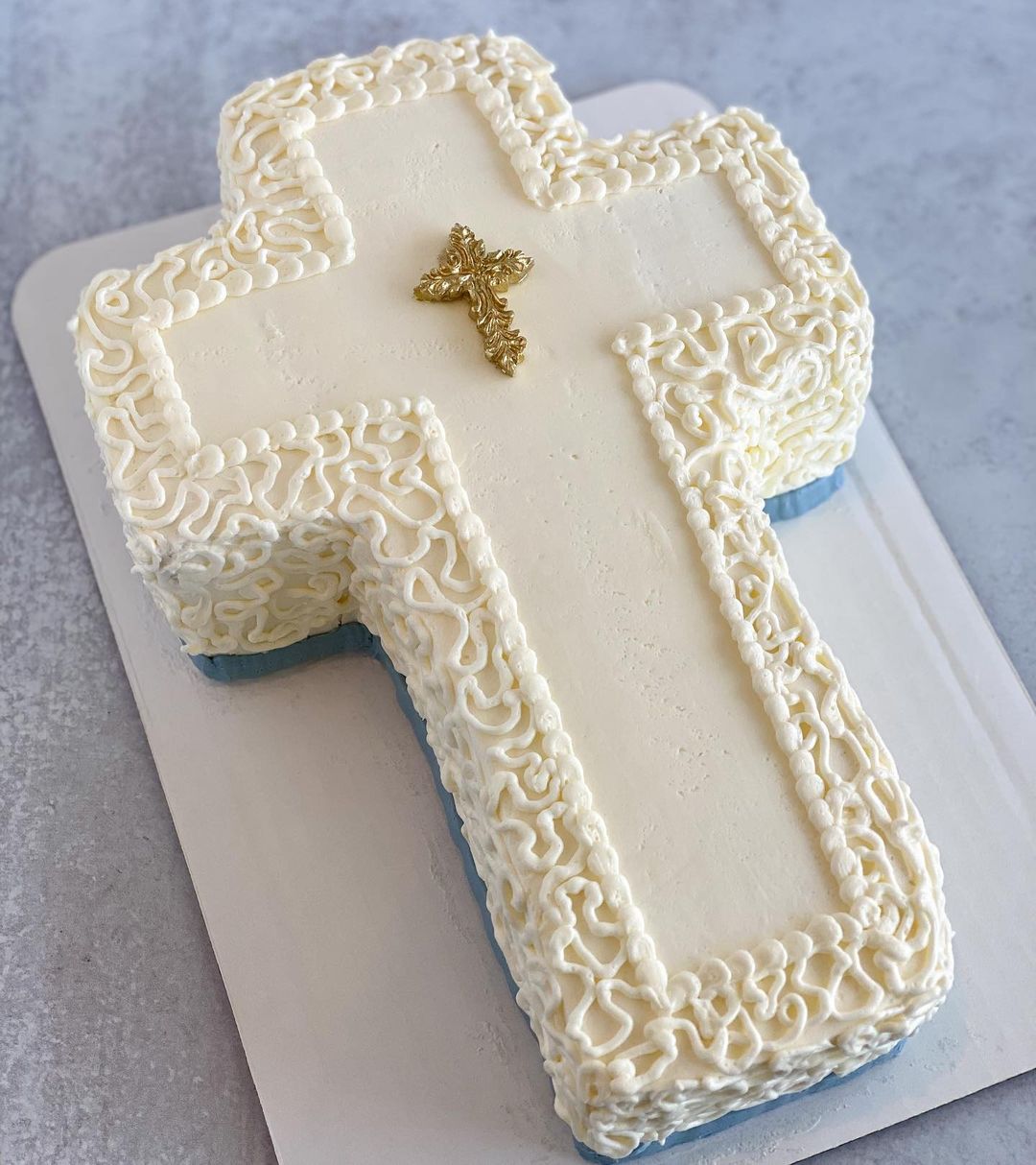 [Popular] Cross Cake Designs Ideas and Decorations in 2024