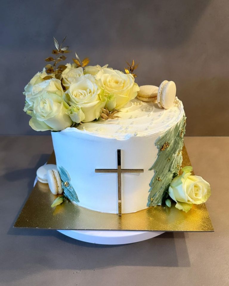 [Popular] Cross Cake Designs Ideas and Decorations in 2024