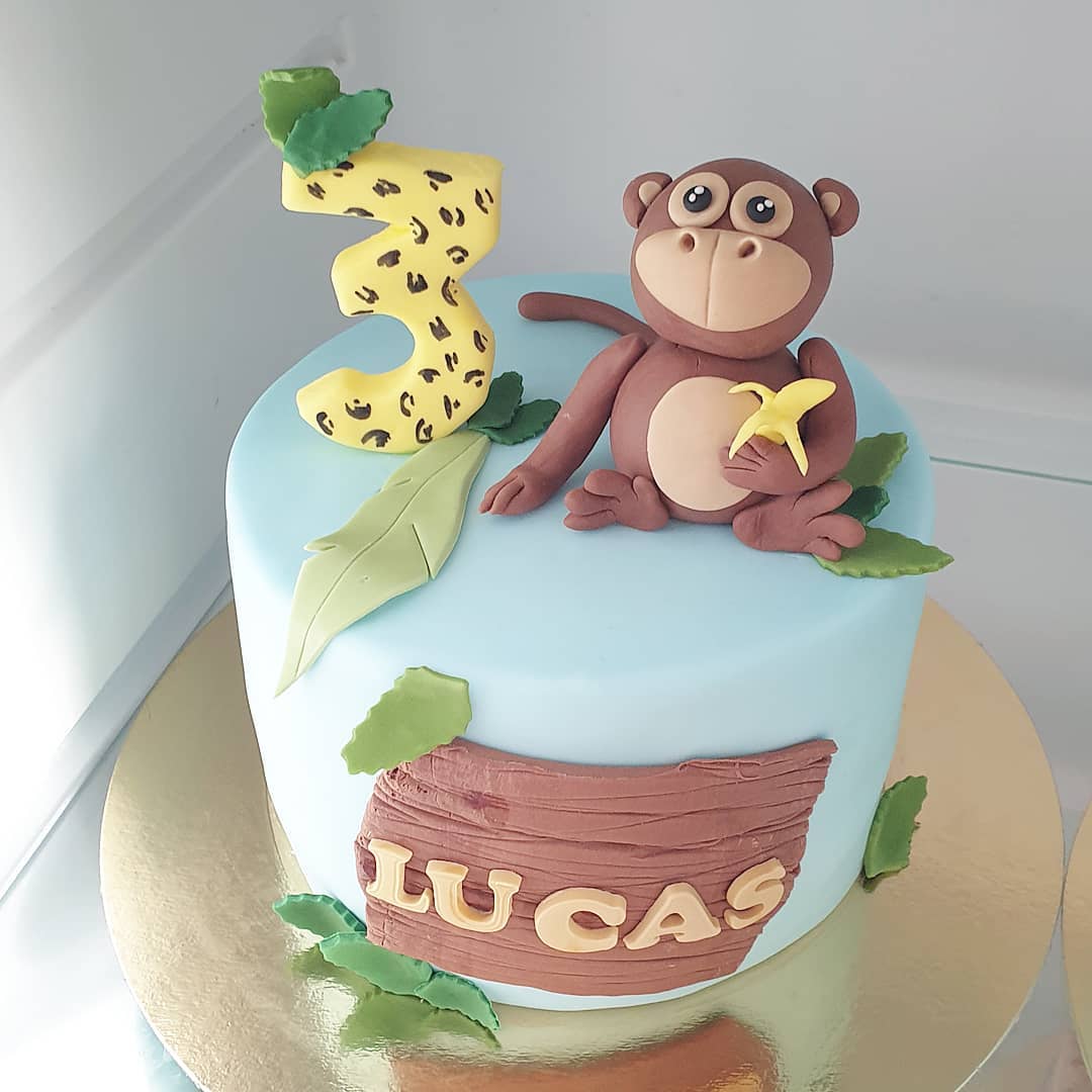 Ape Cake Design for Monkeys in 2024