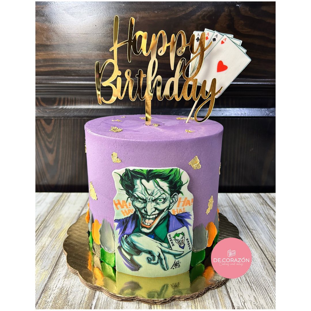 Cake with a Wicked Smile: Showcase Your Love for the Joker Designs