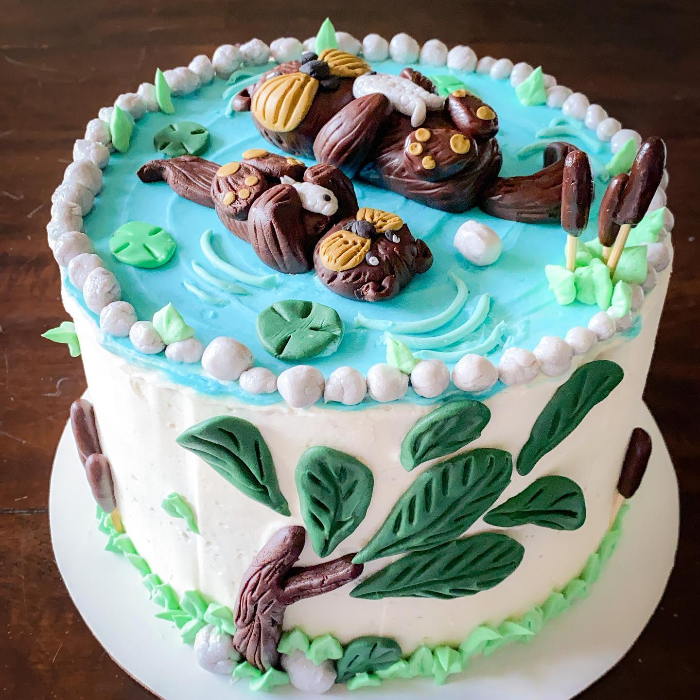12 Otter Cake Designs Toppers Ideas in 2024