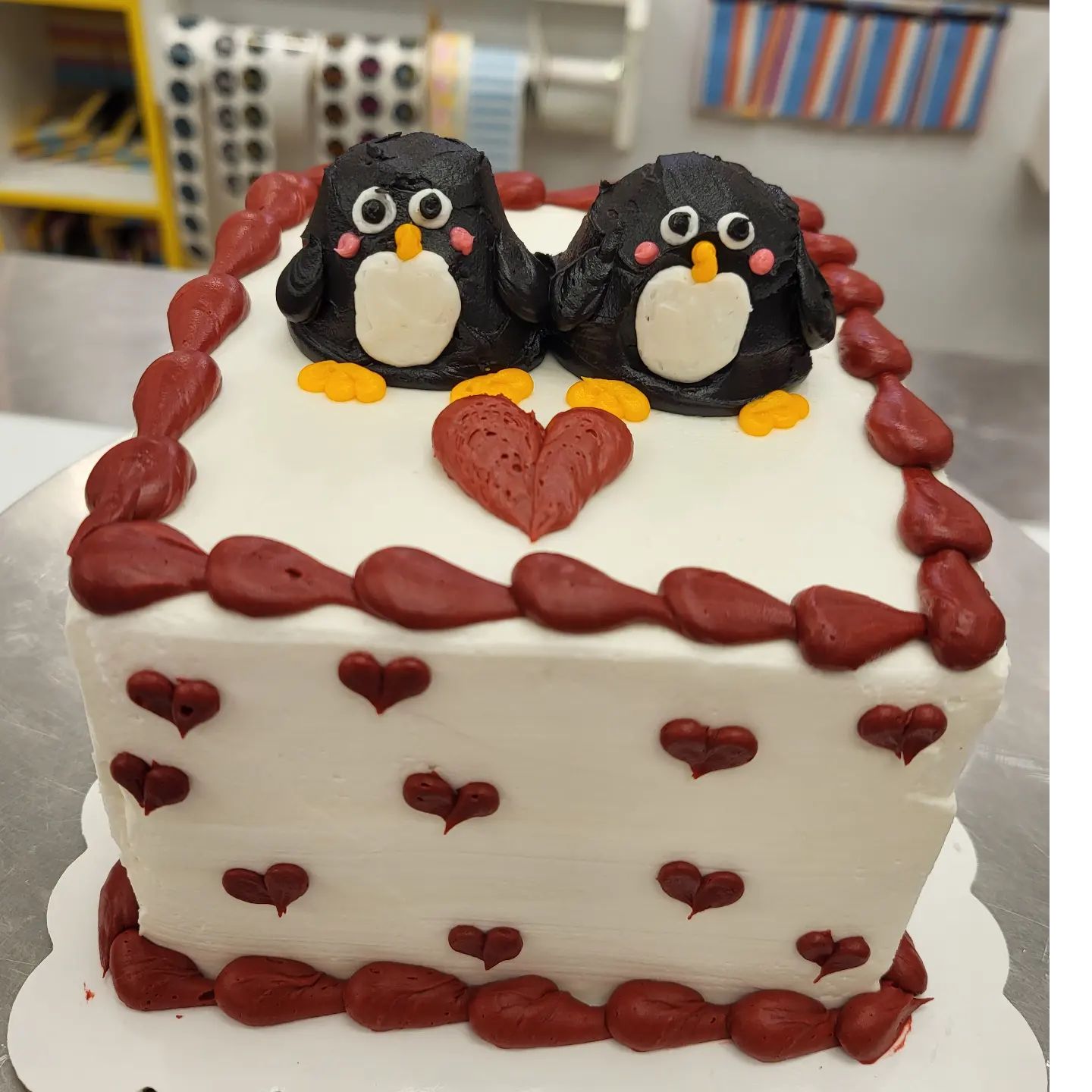 Penguin Cake Designs Decorations in 2024