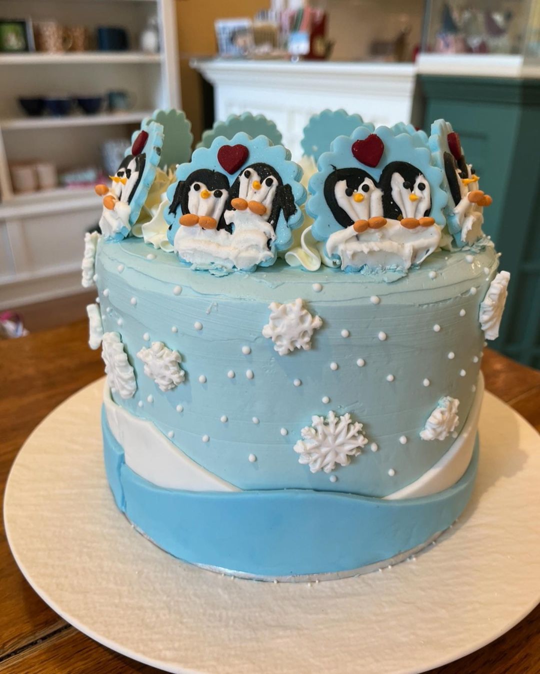 Penguin Cake Designs Decorations in 2024